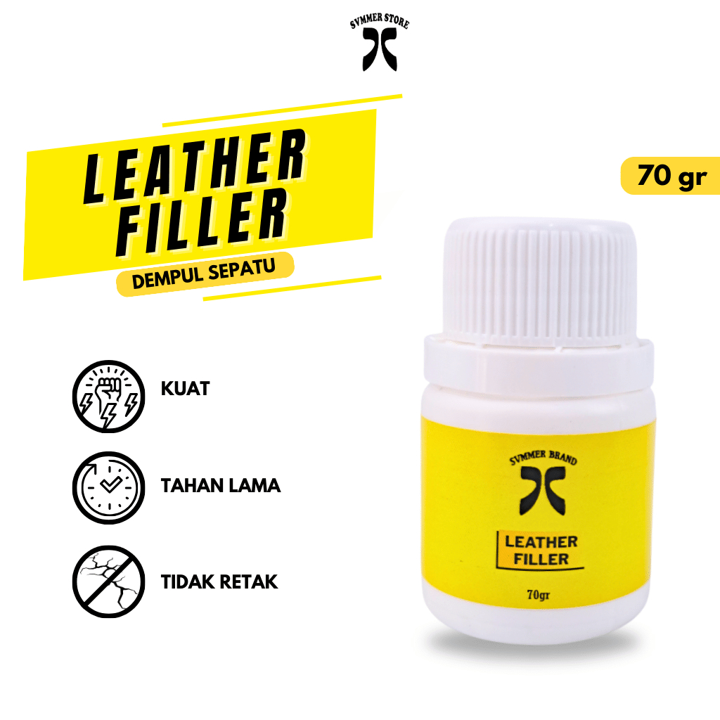 Jual Leather Filler Dempul Sepatu Bahan Kulit atau Kulit Sintetis Sofa ...