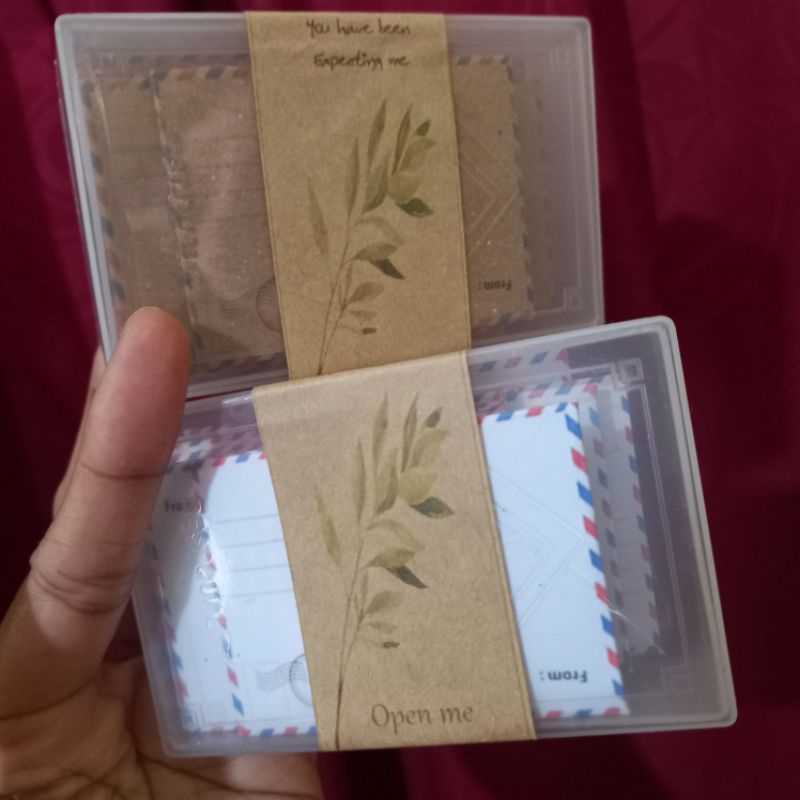 Jual Amplop mini surat mini isi 12 amplop bisa request ucapan dan foto ...