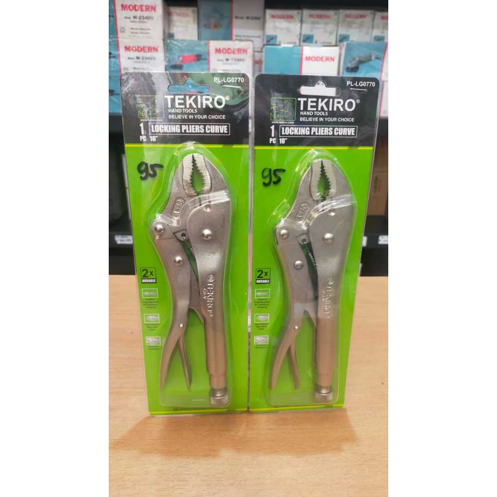 Jual TEKIRO PL-LG0770 Tang Buaya Bengkok 10 inch | Shopee Indonesia