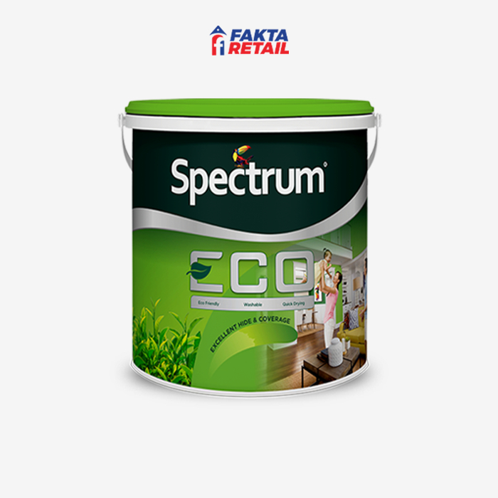 Jual Cat Tembok Spectrum ECO 800 WHITE 25 KG | Shopee Indonesia