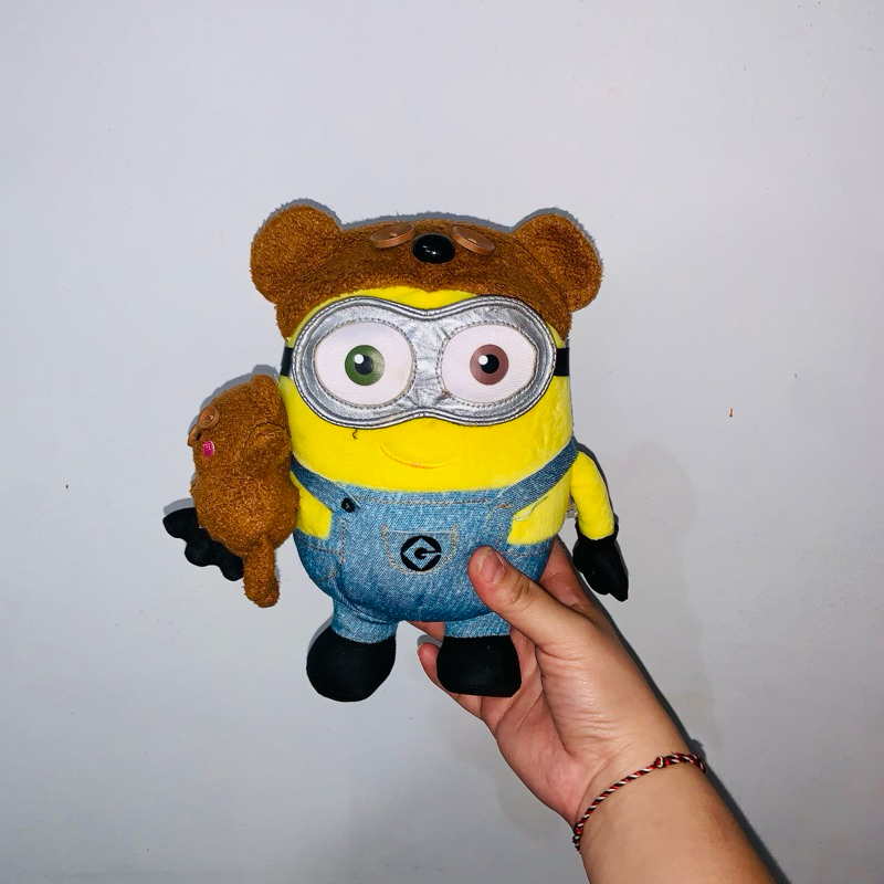 Jual Boneka Minions Bob Topi Teddy Tim | Shopee Indonesia