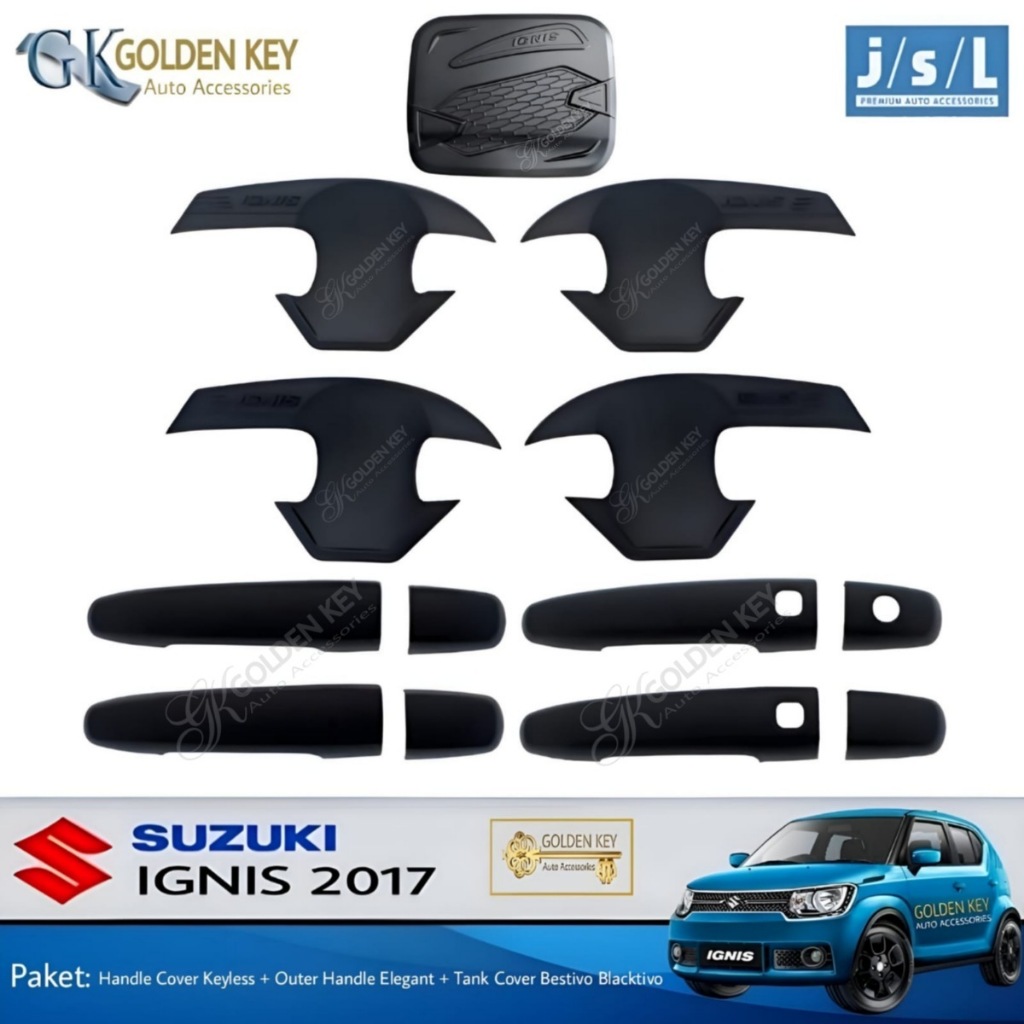 Jual PAKET Ignis 2017 Type GX Cover Handle Keyless + Outer Handle ...