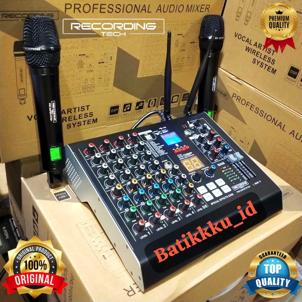 Jual RECORDING TECH PRO SUPER RTX 6+ RTX 6 + RTX 6 PLUS ORIGINAL MIXER ...