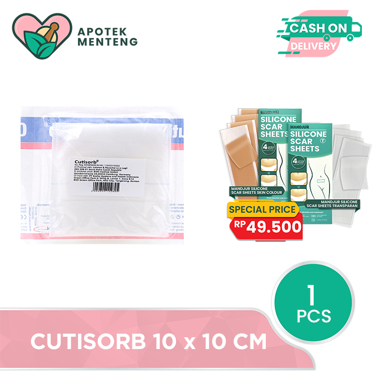 Jual Cutisorb 10 CM x 10 CM - Compress Luka Steril | Shopee Indonesia
