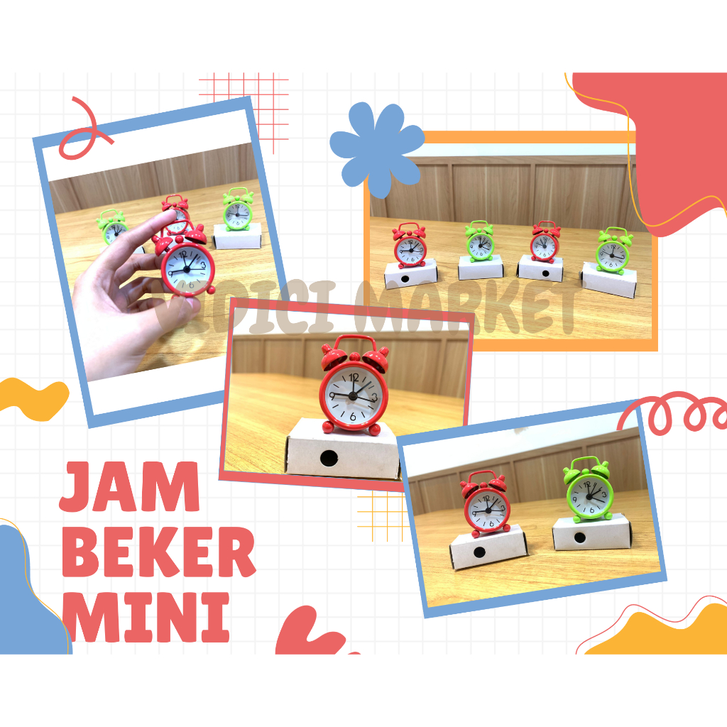 Jual Jam Analog / Jam Beker Alarm Mini | Shopee Indonesia