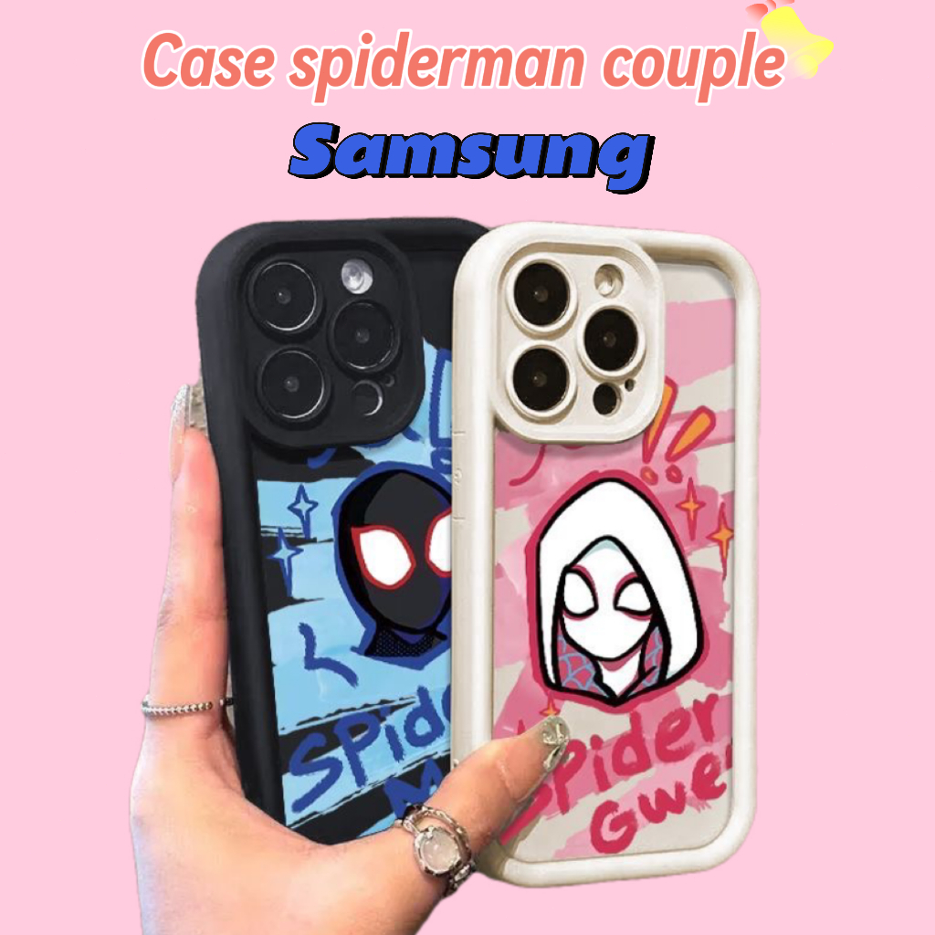Jual 【case spiderman couple android】Casing Hp for Samsung A14 A13 A12 A51 A52 A04 A03 A04E A50 ...