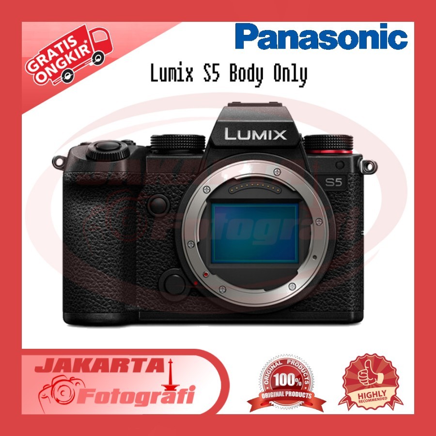 Jual Panasonic Lumix S5/DC-S5 Kit 20-60mm Lens Mirrorless Camera | Shopee Indonesia