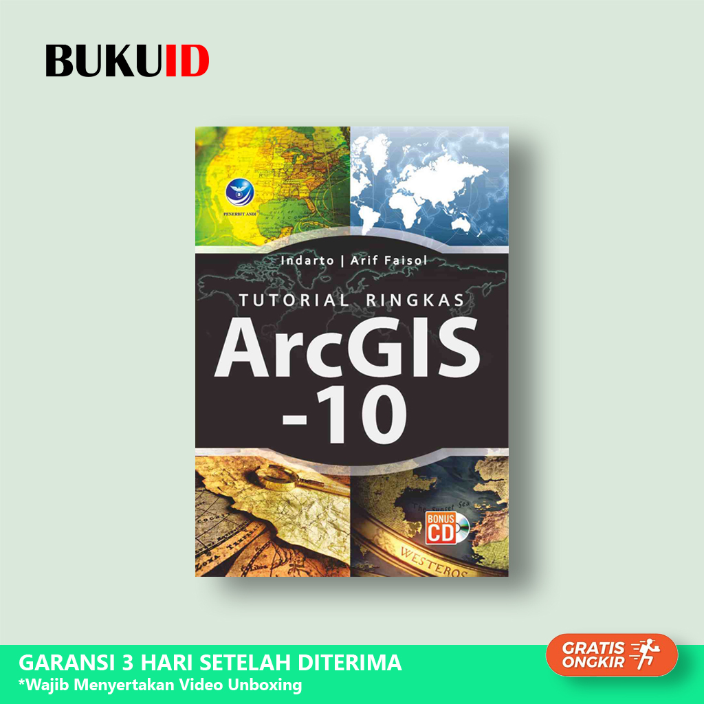 Jual Buku Tutorial Ringkas ArcGIS-10 + cd - Original | Shopee Indonesia
