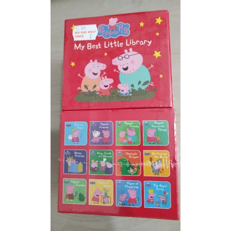 Jual BEST SELLER!! PEPPA PIG MY BEST LITTLE LIBRARY ISI 12BUKU | Shopee ...