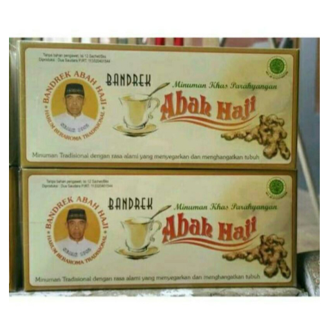 Jual Bandrek Abah Ciwidey Asli Minuman Khas Parahyangan Isi 12 Sachet ...