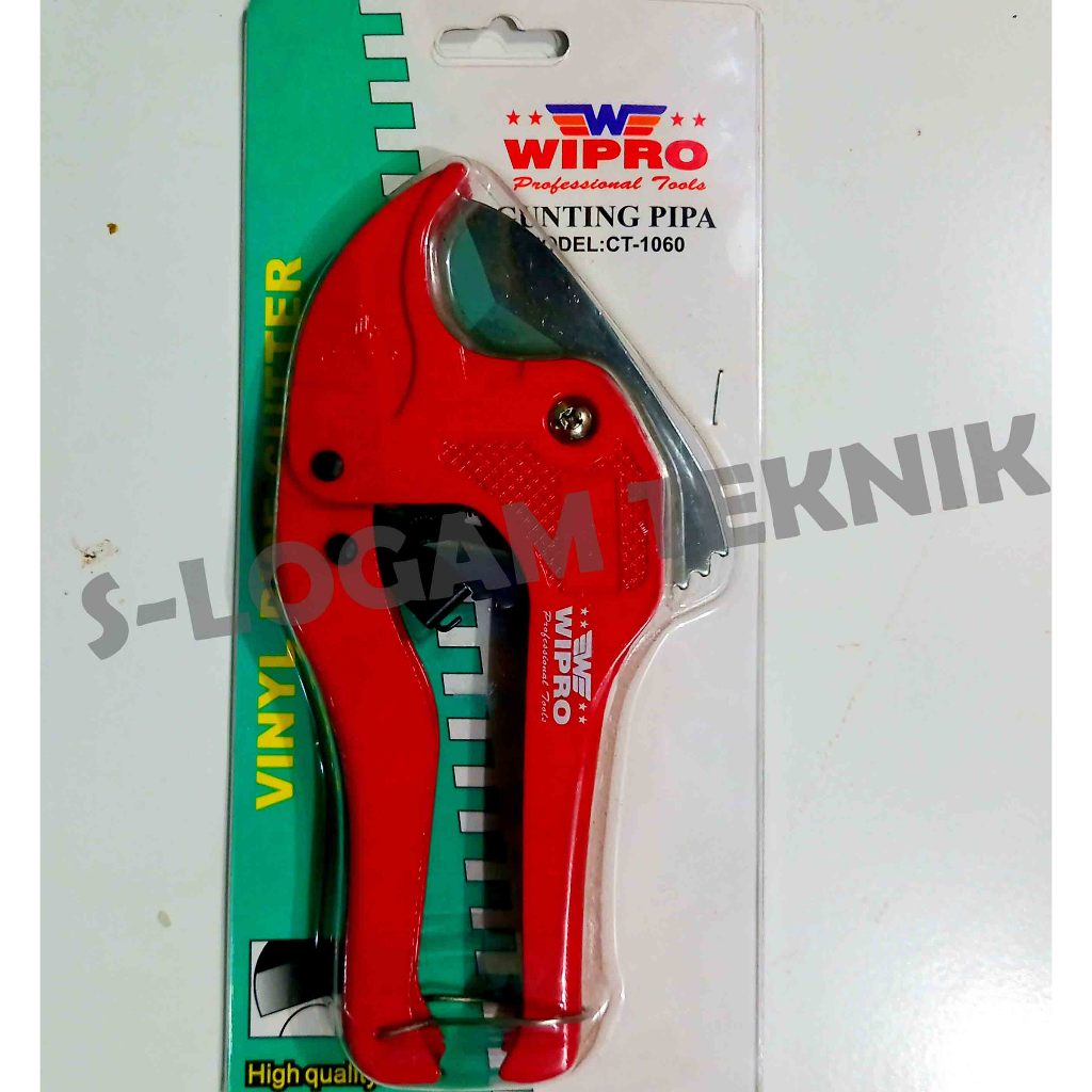 Jual Gunting Potong Pipa PVC 1" CT 1060 Wipro / Pipe Cutting / Pemotong | Shopee Indonesia