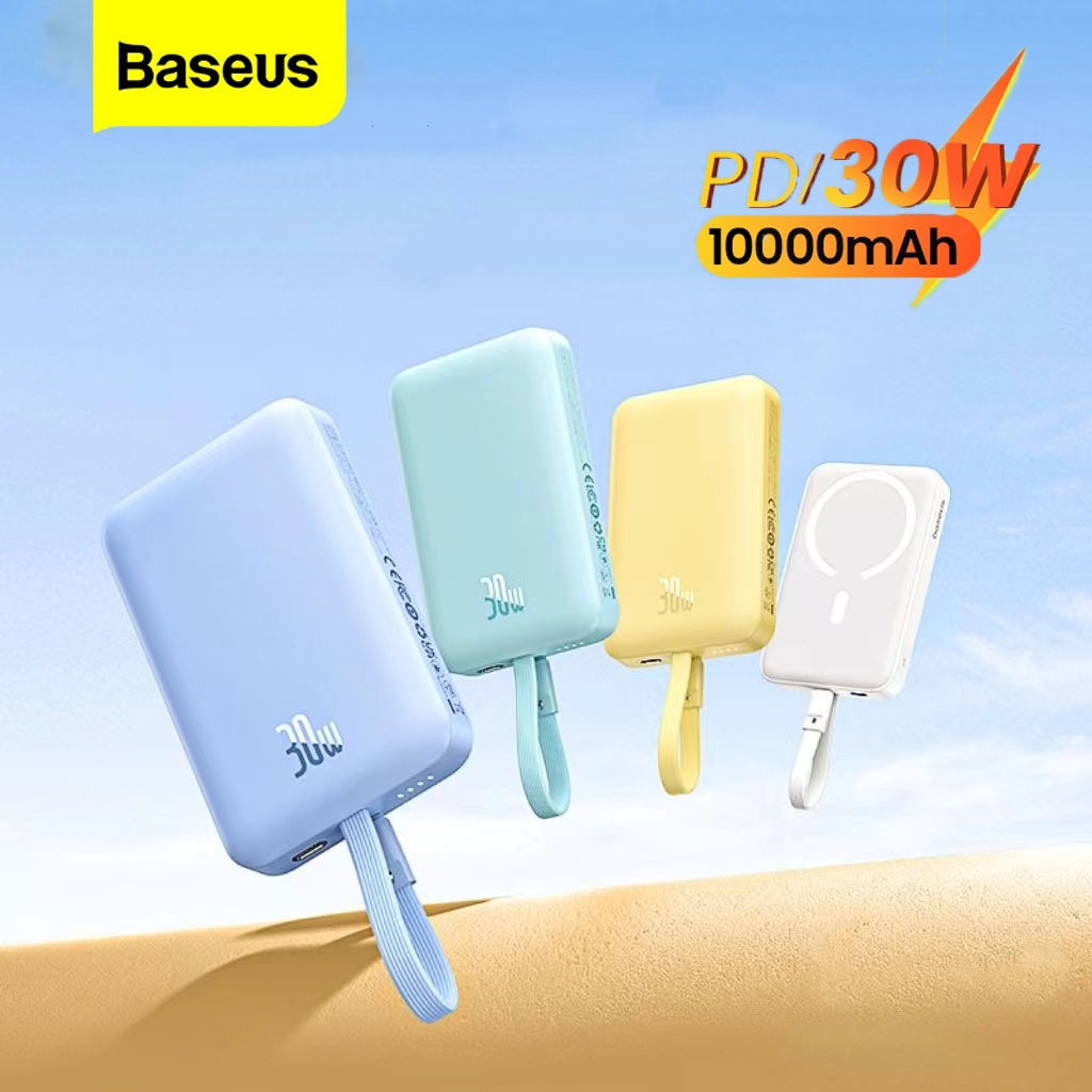 Jual 【24H Shipped 2 Years Warranty】Baseus 10000mAh 30W Wireless Fast ...