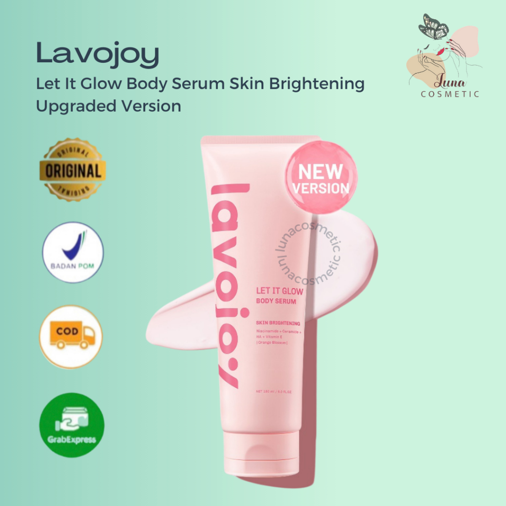 Jual [NEW LAUNCH] LVJ lavojoy Let It Glow Body Serum Skin Brightening ...