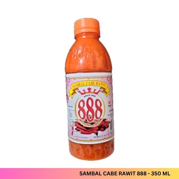 Jual Sambal Cabe Rawit cap 888 350ml khas Pontianak | Shopee Indonesia