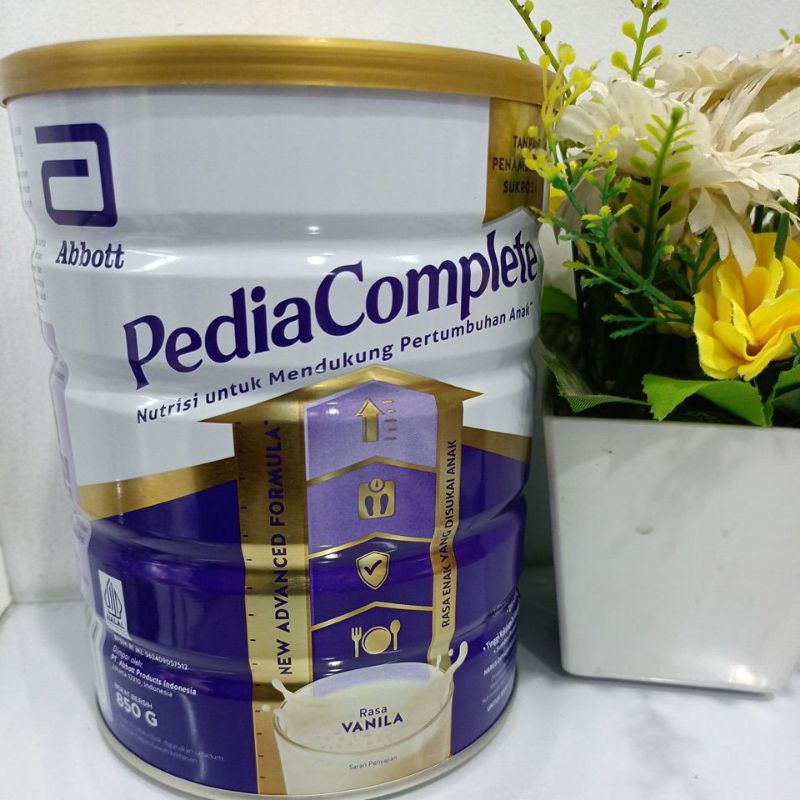 Jual PEDIACOMPLETE VANILLA 850 Gram exp 3/2026 | Shopee Indonesia