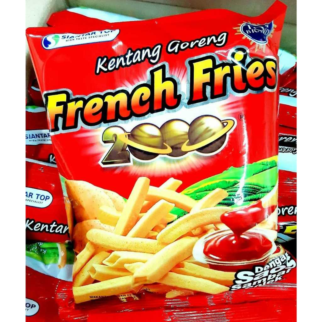 Jual French Fries FF 2000 Snack 62gr + Saus Sambal | Shopee Indonesia