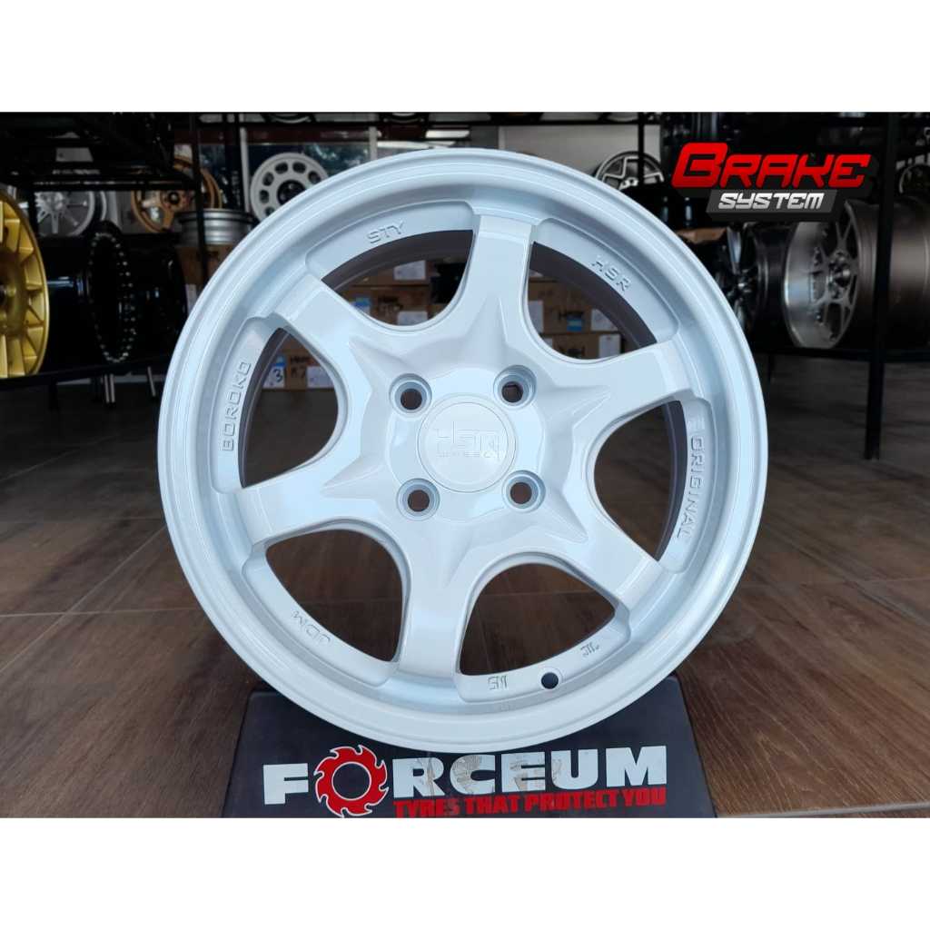 Jual VELG MOBIL RING 14 HSR STY PCD 4X100 BUAT MOBIL AIR EV, KARIMUN, BRIO, CALYA, AYLA DLL ...