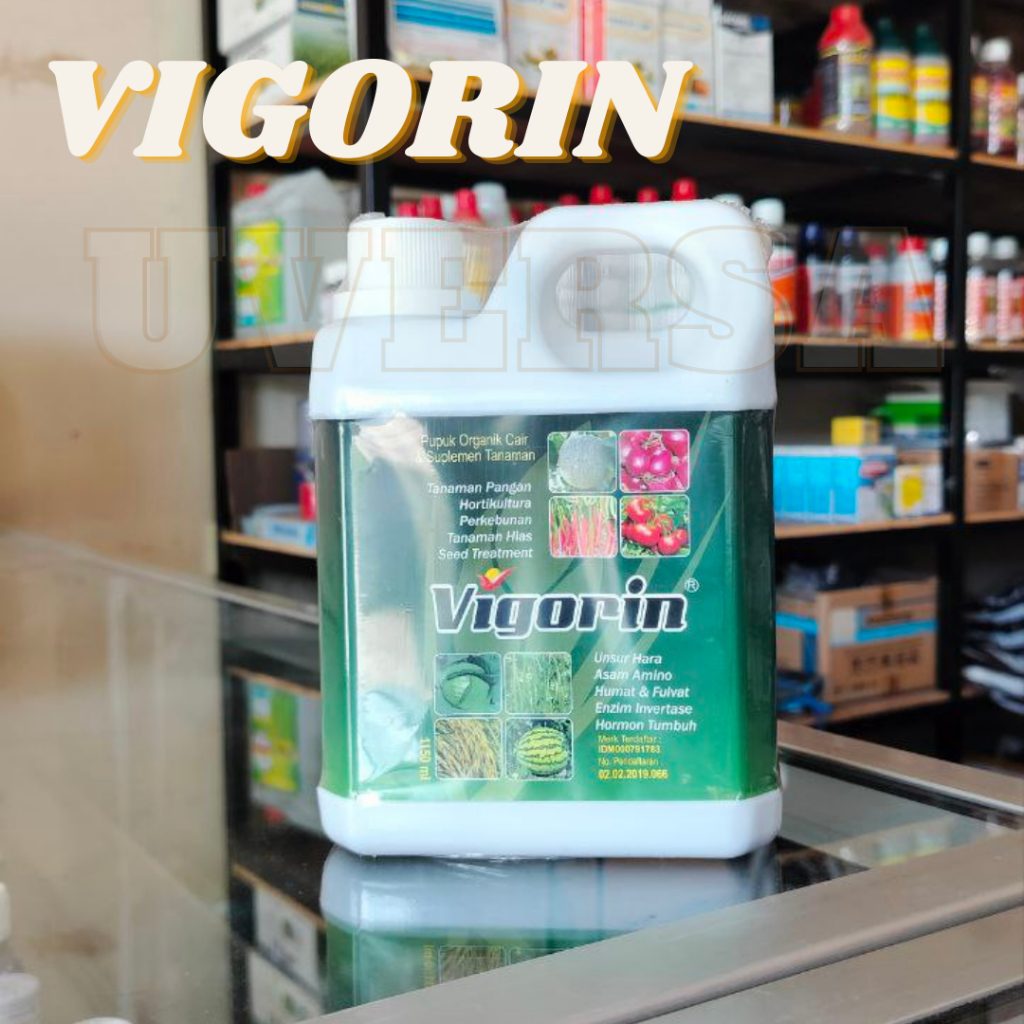 Jual Pupuk Asam Amino Fulvat Humat Tanaman Vigorin 1 Liter Aminosan ...