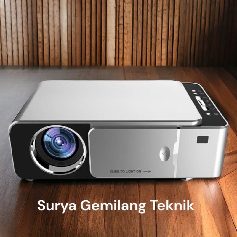 Jual Projector Wifi Wireless 3000Lumens Proyektor Suport Mirroring ...