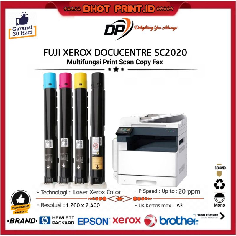 Jual Printer Fuji Xerox DocuCentre SC2020 Color Multifunction A3 | Shopee Indonesia