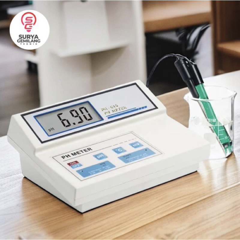 Jual PH ORP Thermometer 3 in 1 Benchtop Meter Tester Air Bench ...