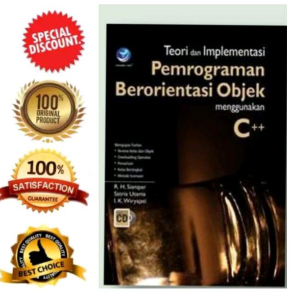 Jual Teori Dan Implementasi Pemrograman Berorientasi Objek Menggunakan ...