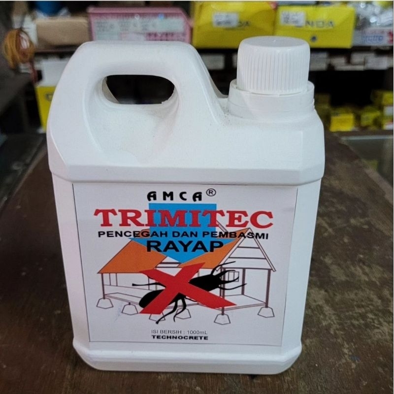 Jual Obat Cairan Anti Rayap Trimitec Amca Basmi Rayap 1000 ml | Shopee ...