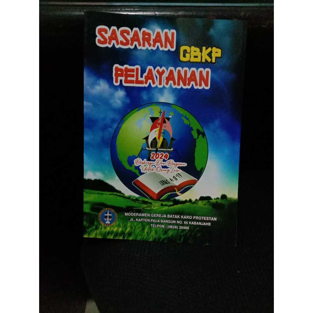Jual Sasaran Pelayanan GBKP 2024 || sasaran Pelayanan Terbaru || Buku ...