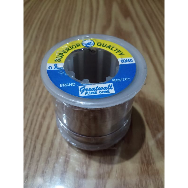 Jual Timah Solder Greatwall 0,8 mm 250 Gram 60/40 | Shopee Indonesia