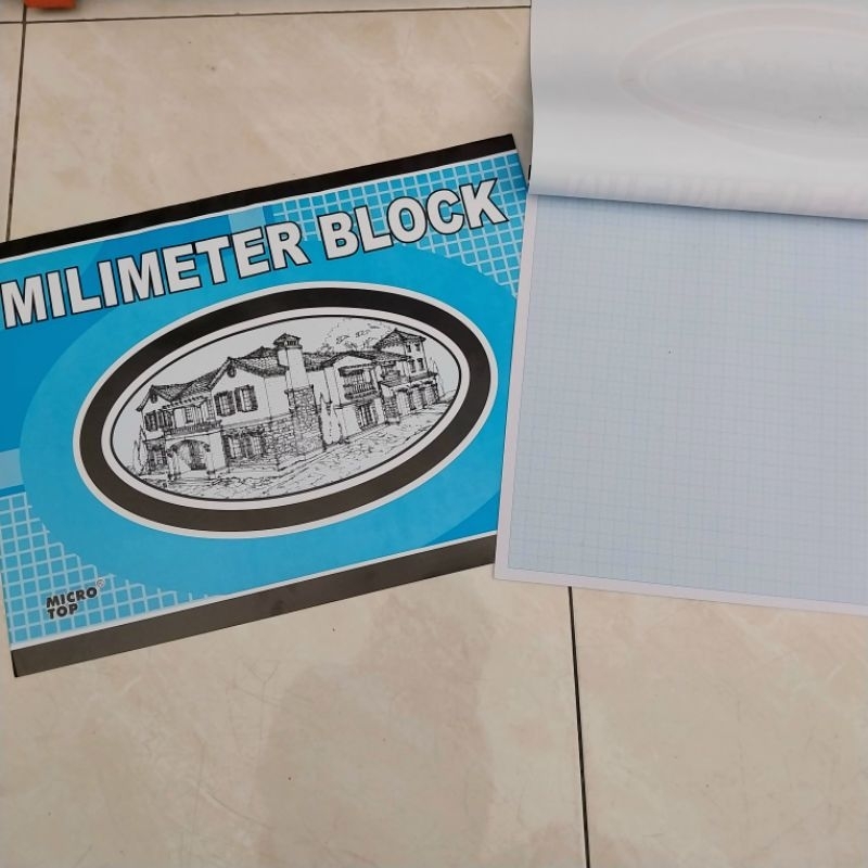 Jual (1 pack) Buku Milimeter Block A3 Besar | Shopee Indonesia