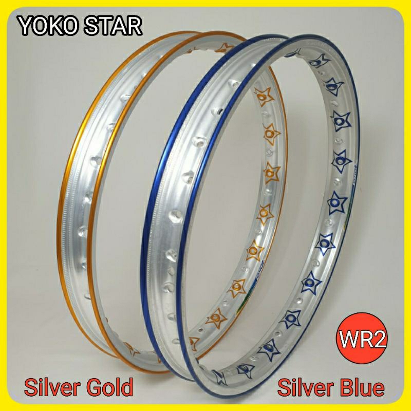 Jual Velg aluminium ring 17 pelek motor ring 17 YOKO pelek 2 tone ring ...