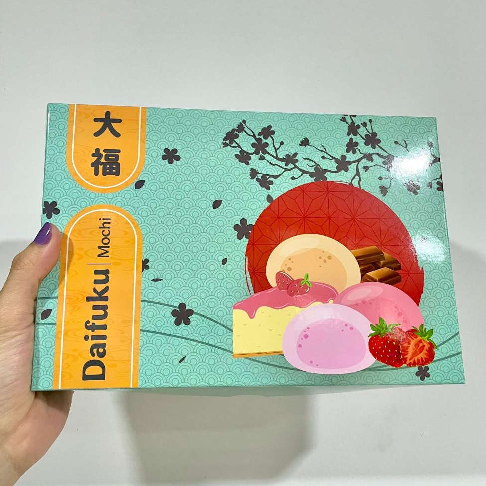 Jual Gift Box Papaya Japanese Daifuku Mochi / Hampers Hadiah / Kotak ...