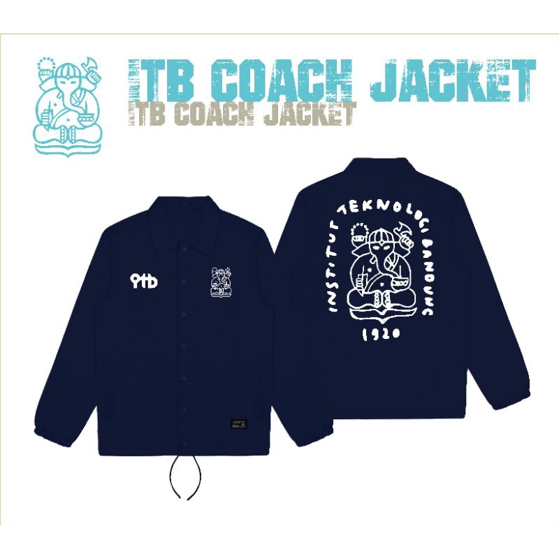 Jual Jaket ITB Bandung Coach Jacket institut teknologi Bandung Free ...