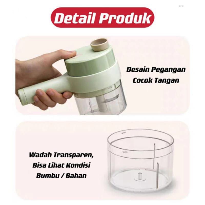 Jual Chopper Gagang Electrik Multifungsi/ Mesin Penggiling Daging ...