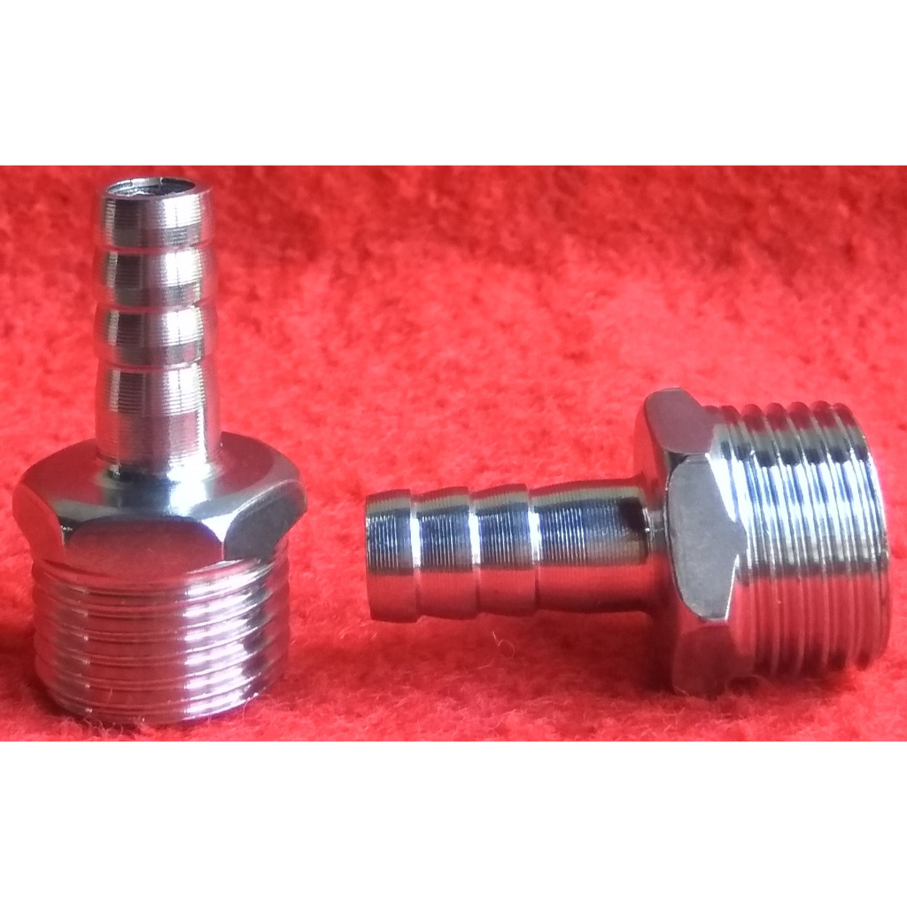 Jual NEPEL SELANG STAINLESS 1/2" X 3/8" | Shopee Indonesia