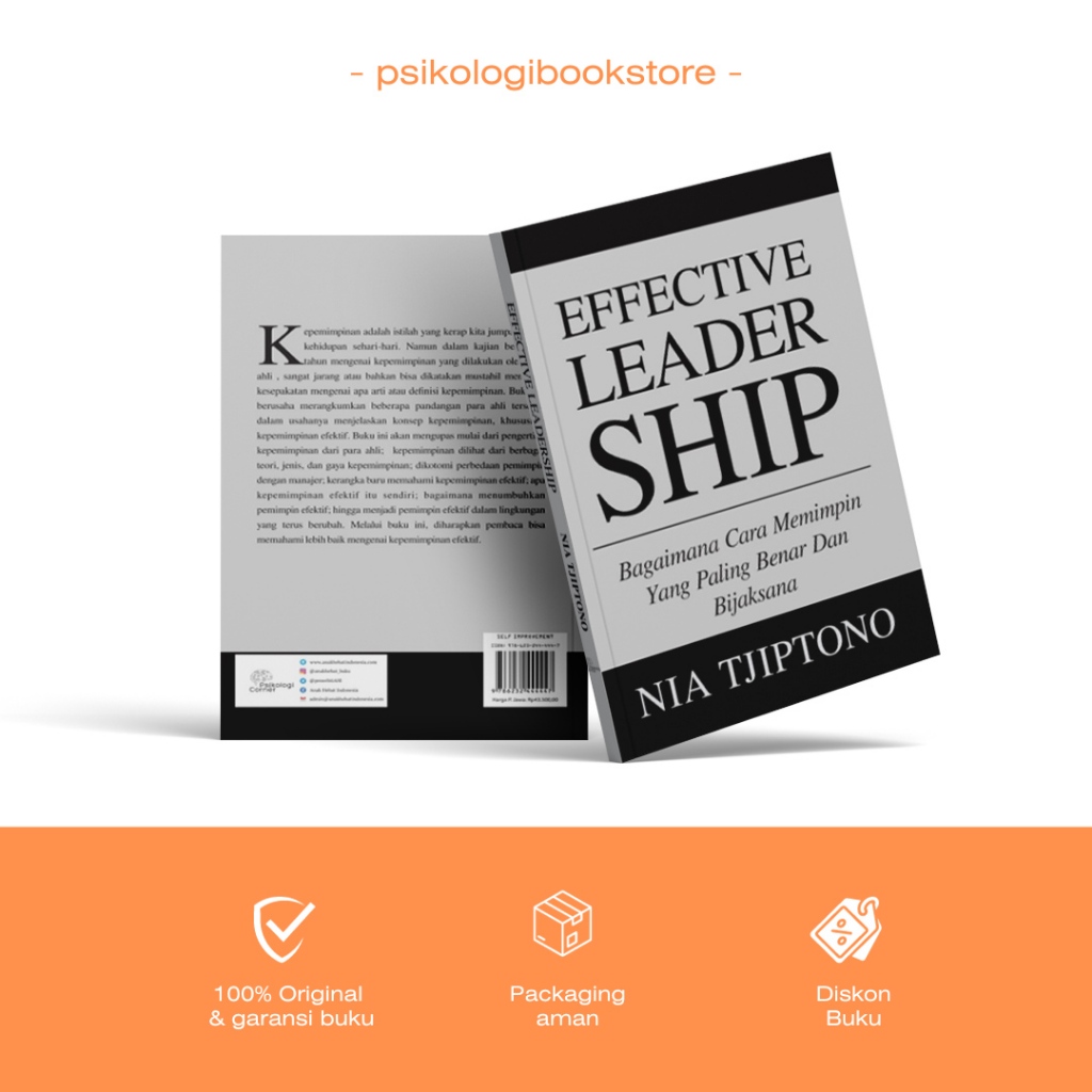 Jual Buku Effective Leadership: Bagaimana Cara Memimpin Yang Paling ...