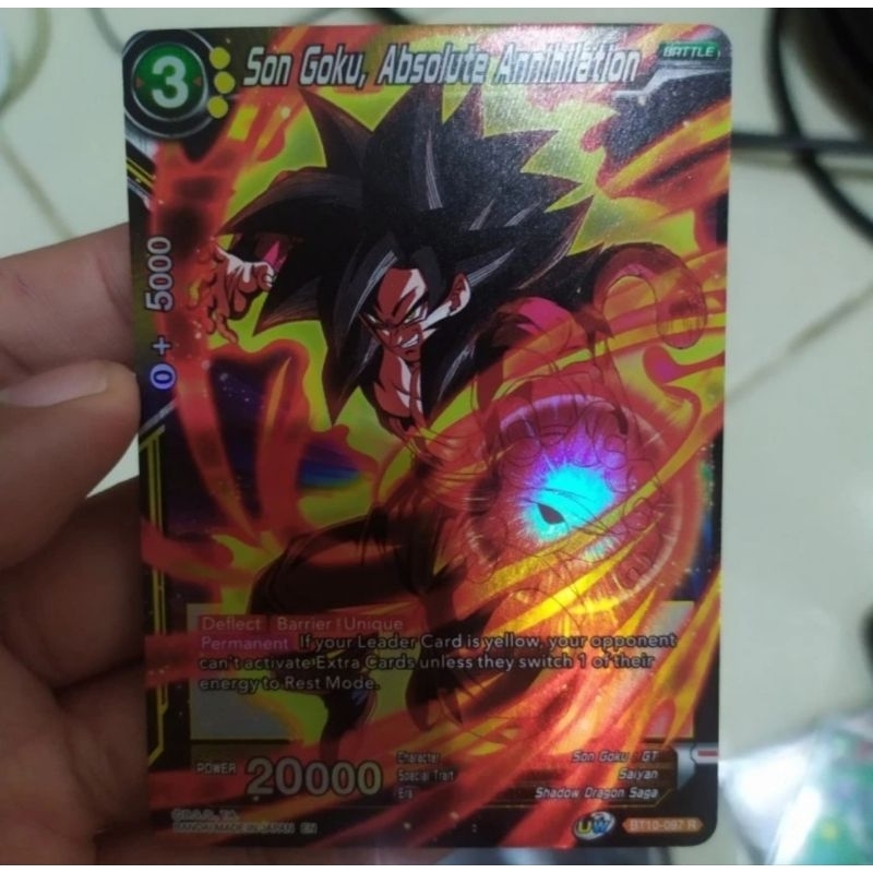 Jual Kartu Dragon Ball Original SS4 Son Goku Absolute Annihilation ...