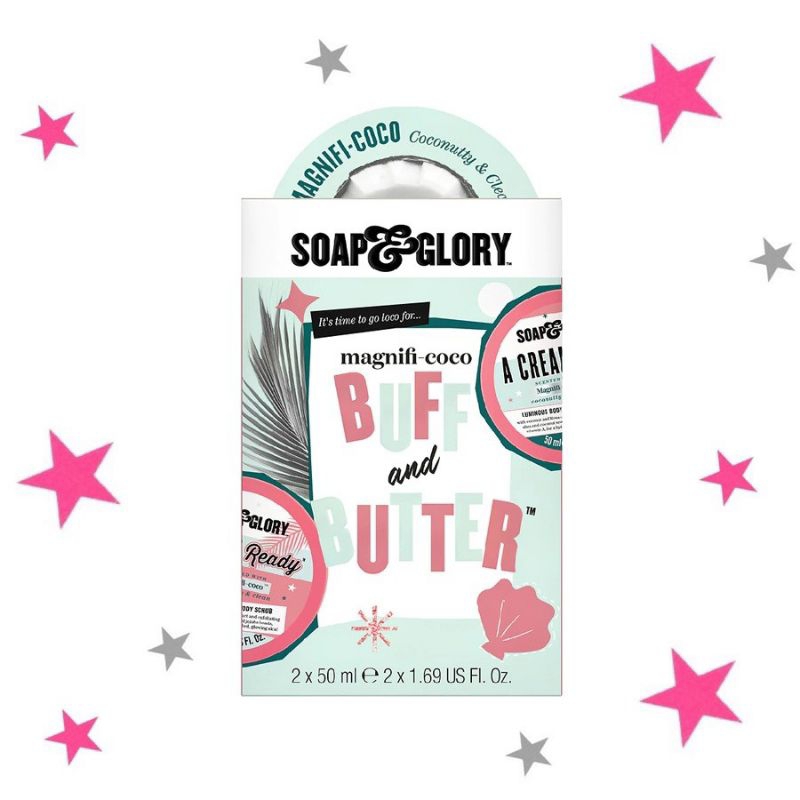 Jual Soap and Glory - Magnifi-Coco Buff & Butter Duo Gift Set | Shopee ...