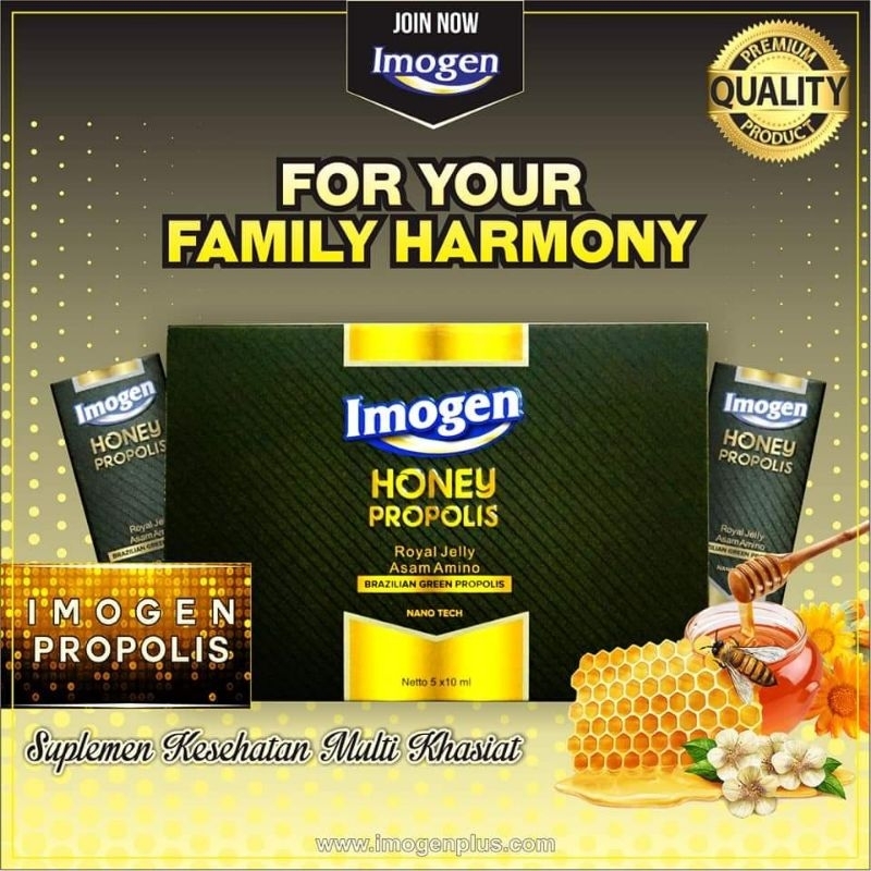 Jual IMOGEN PROPOLIS (1 box isi 7 botol) | Shopee Indonesia