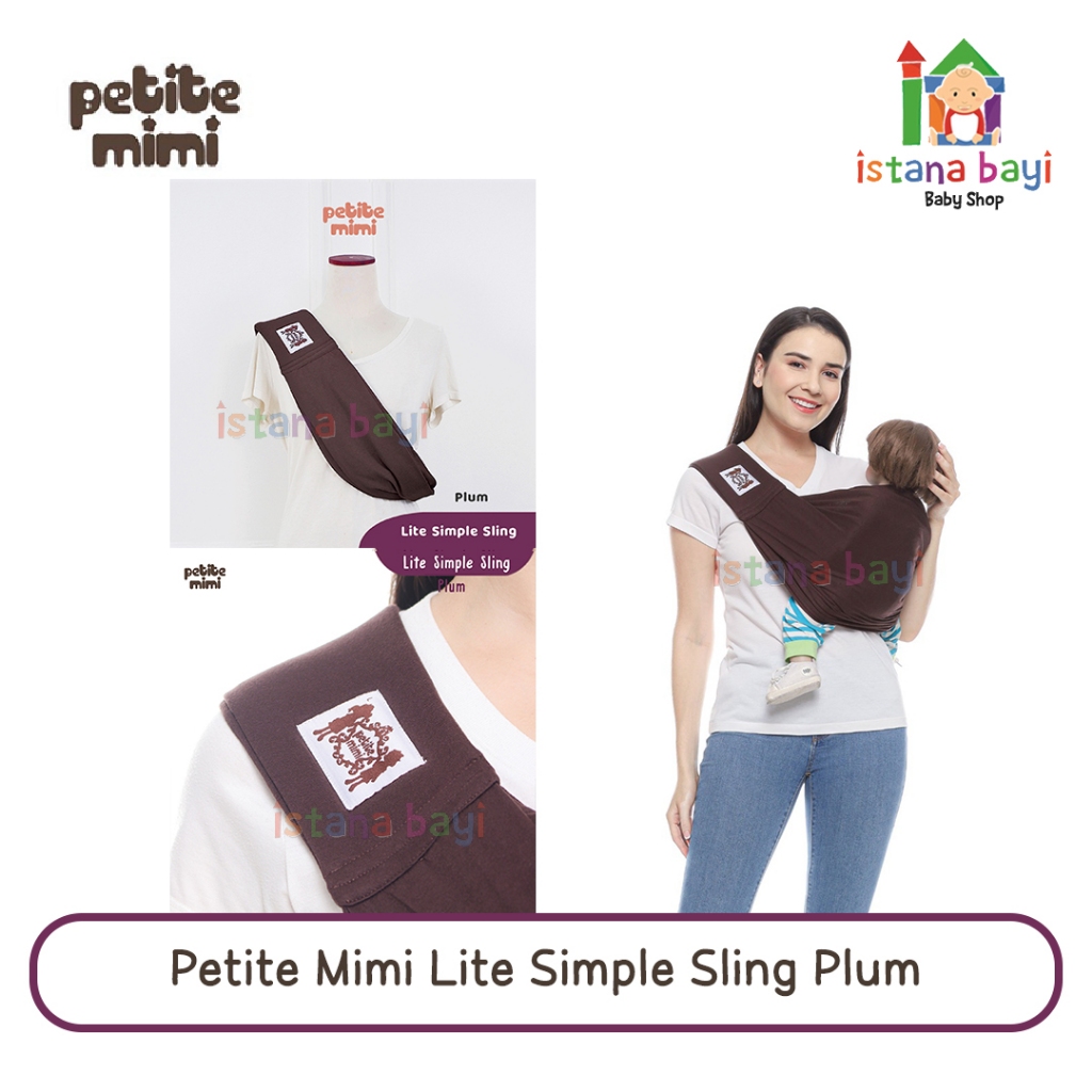 Jual Petite Mimi Lite Simple Sling - Gendongan kaos ( GEOS ) | Shopee ...