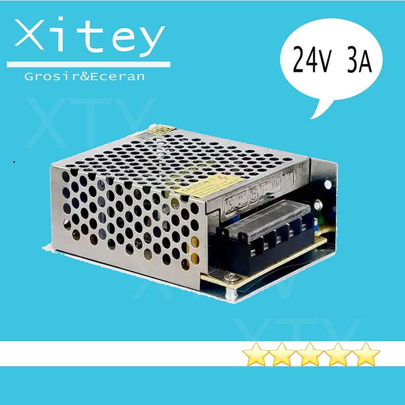 Jual XTY power supply adaptor 24v3a Running led trafo 24Volt 3 Ampere ...