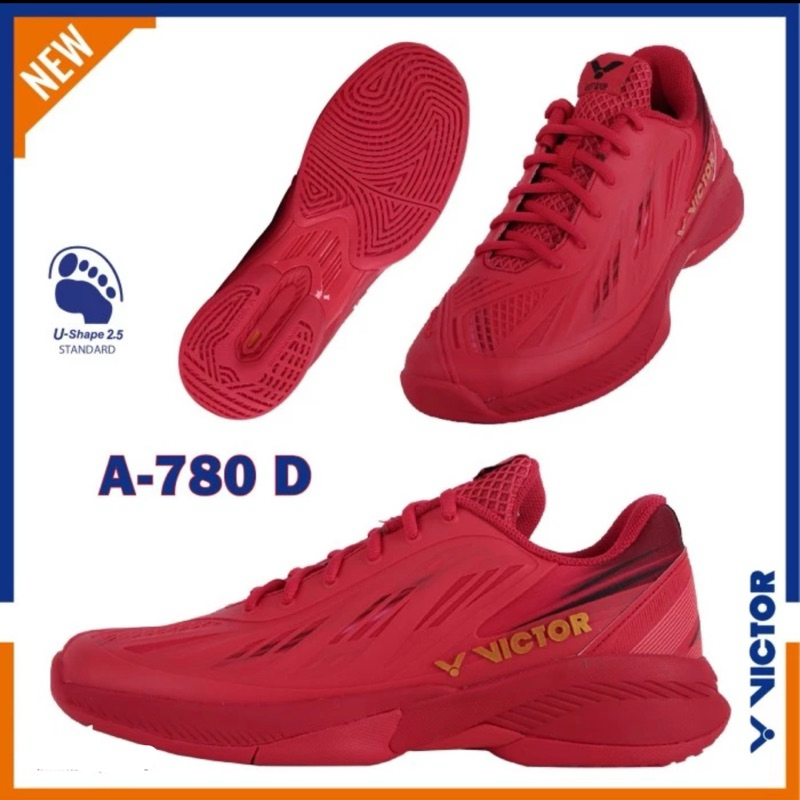 Jual Sepatu Badminton Victor A780 D / A 780 D | Shopee Indonesia