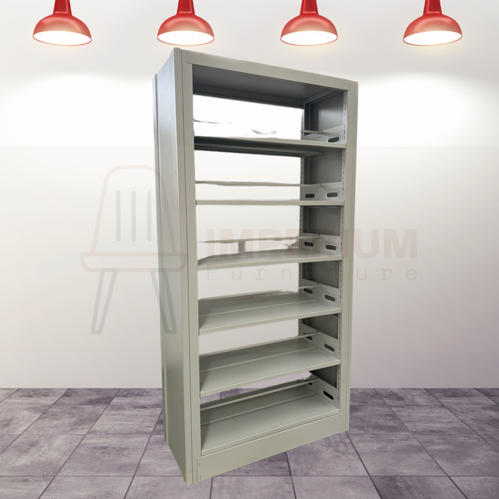 Jual Rak Buku / Rak Buku Besi / Rak Perpustakaan / Rak Buku ...