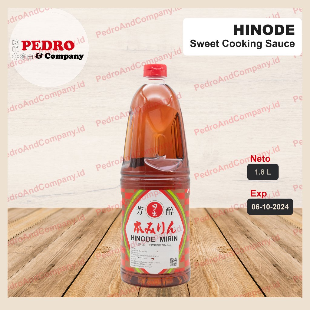 Jual Hinode Mirin sweet cooking sauce jin mirin arak masak sushi 1.8 L ...