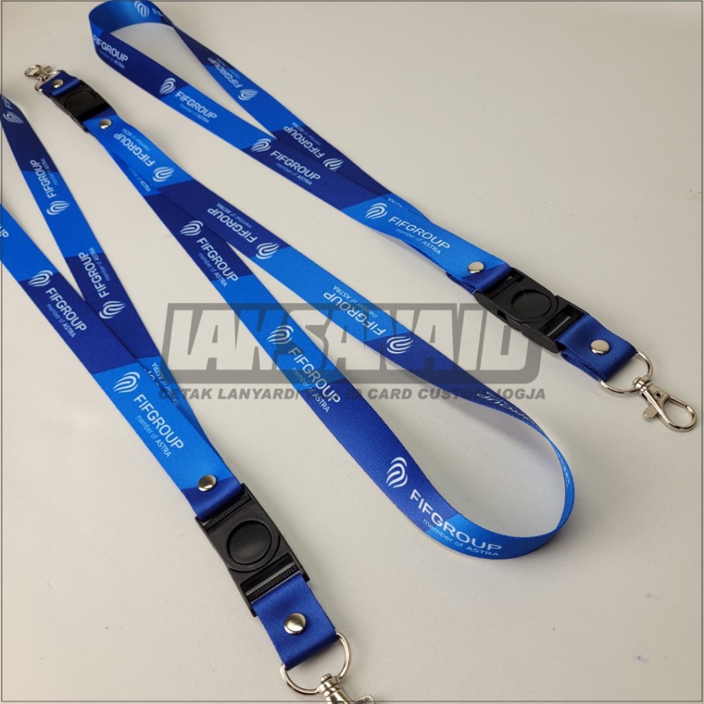Jual Tali ID Card Lanyard FIF GROUP FULL PRINT PLUS HOLDER | Shopee ...