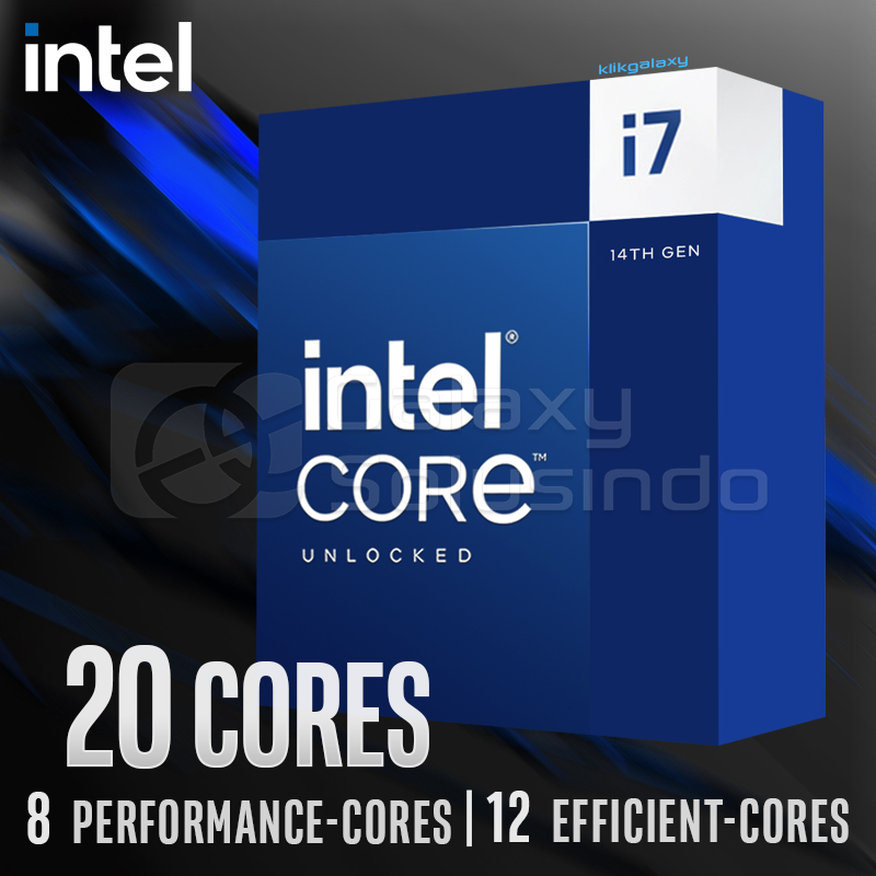 Jual Intel Core i7-14700K LGA1700 20 Core 28 Thread 14Th Gen Processor ...