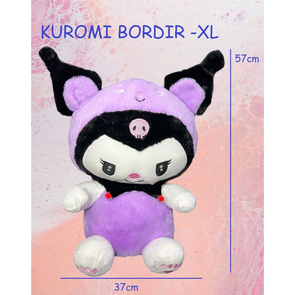 Jual Boneka Kuromi ukuran XL | Shopee Indonesia