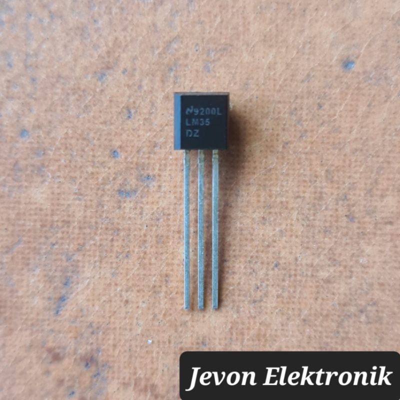 Jual Lm35 Sensor Suhu Original Lm 35 Dz Asli Temperature Ori Shopee