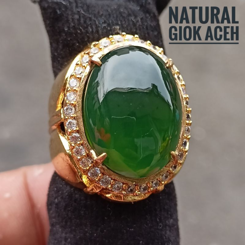 Jual CINCIN BATU NATURAL GIOK ACEH 100% ORI | Shopee Indonesia