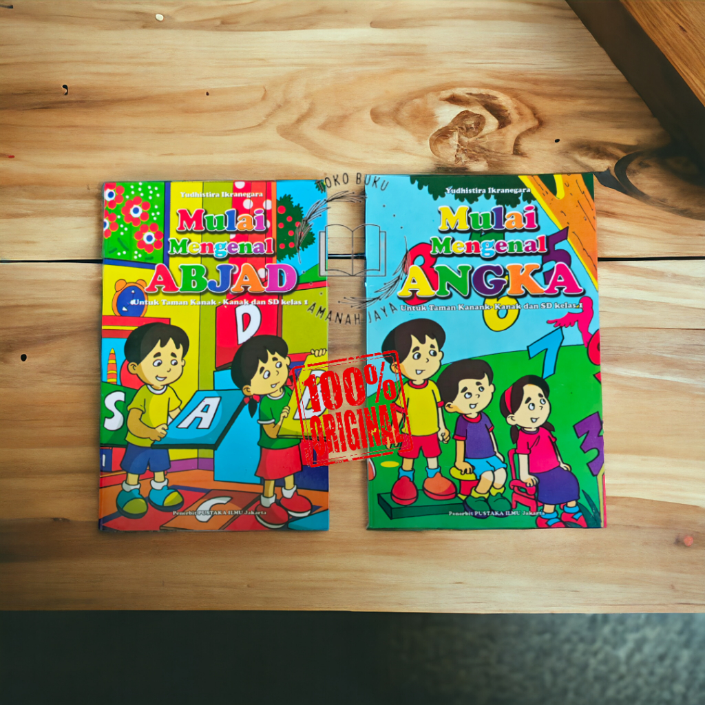 Jual Abjad dan Angka Ceria: Buku Belajar ABC dan Angka untuk Anak TK-SD ...